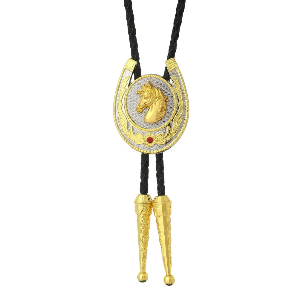Indian-Inspired Horse Head Bolo Tie | Free Shipping!